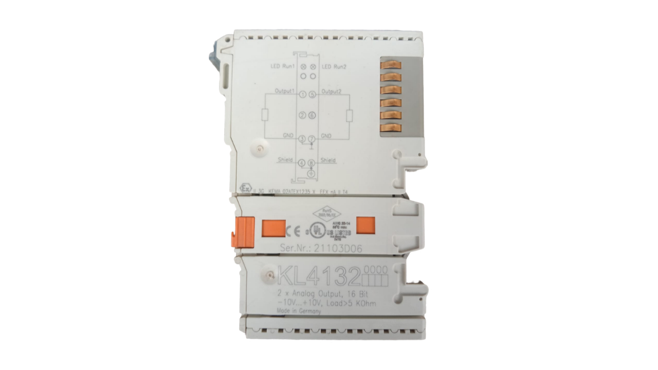 Beckhoff KL4132 Bus Terminal, 2-channel analog output – Servo Motors ...