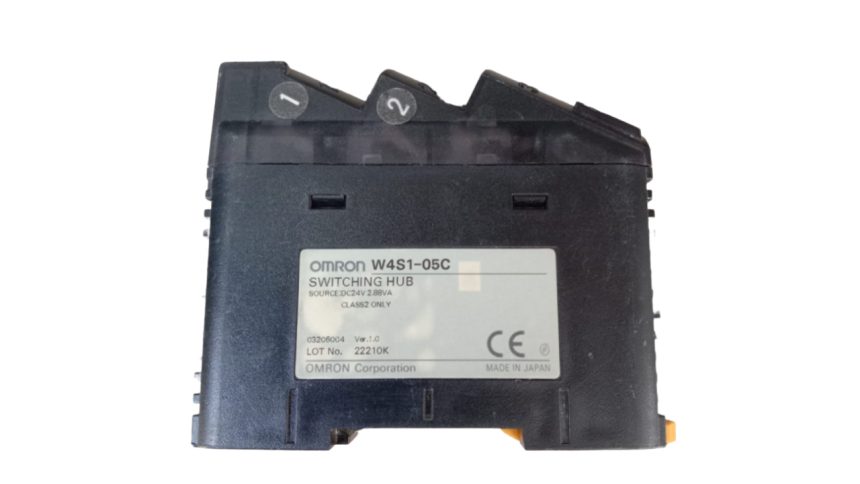 Omron W4S1-05C Industrial Switching Hub – Servo Motors Pakistan